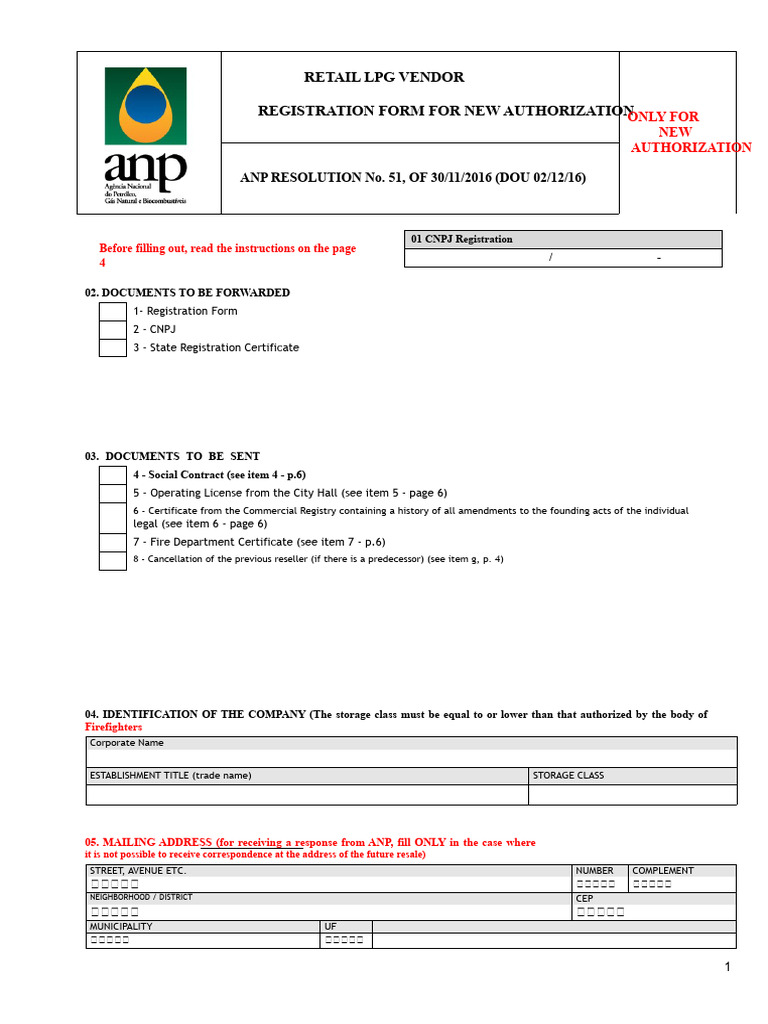 GLP Authorization Form | PDF | Private Law | Business
