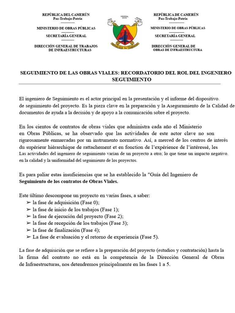 Rol de Ingeniero de Seguimiento | PDF | Economias | Business