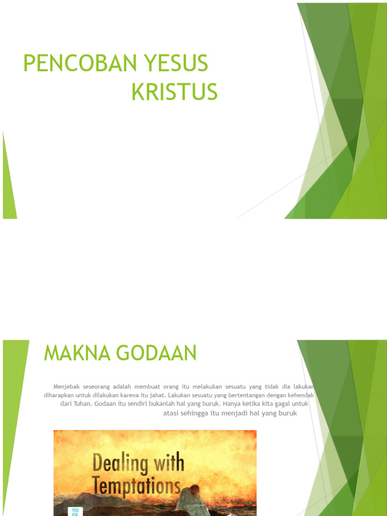 Pencobanan Yesus | PDF
