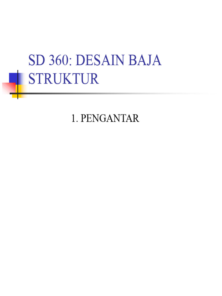 Desain Struktur Baja | PDF