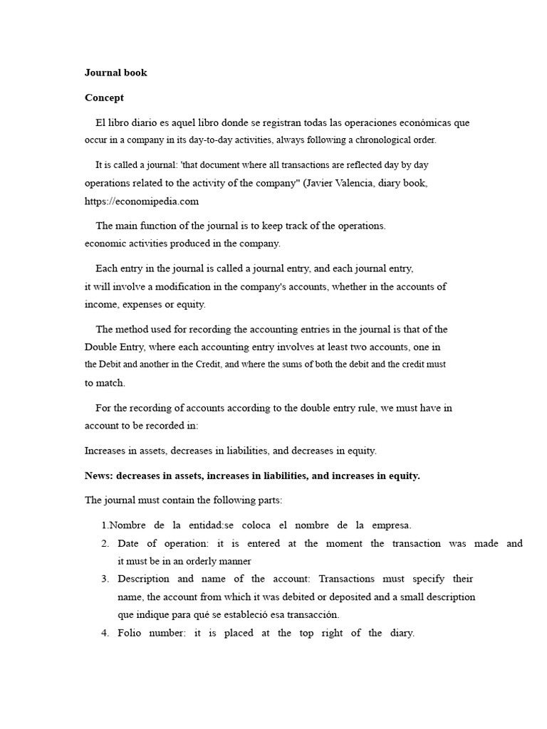 Journal Book | PDF | Debits And Credits | Receipt