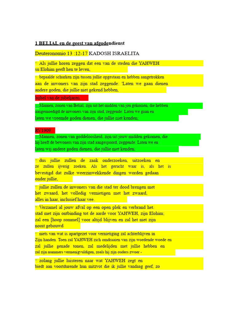 Belial | PDF