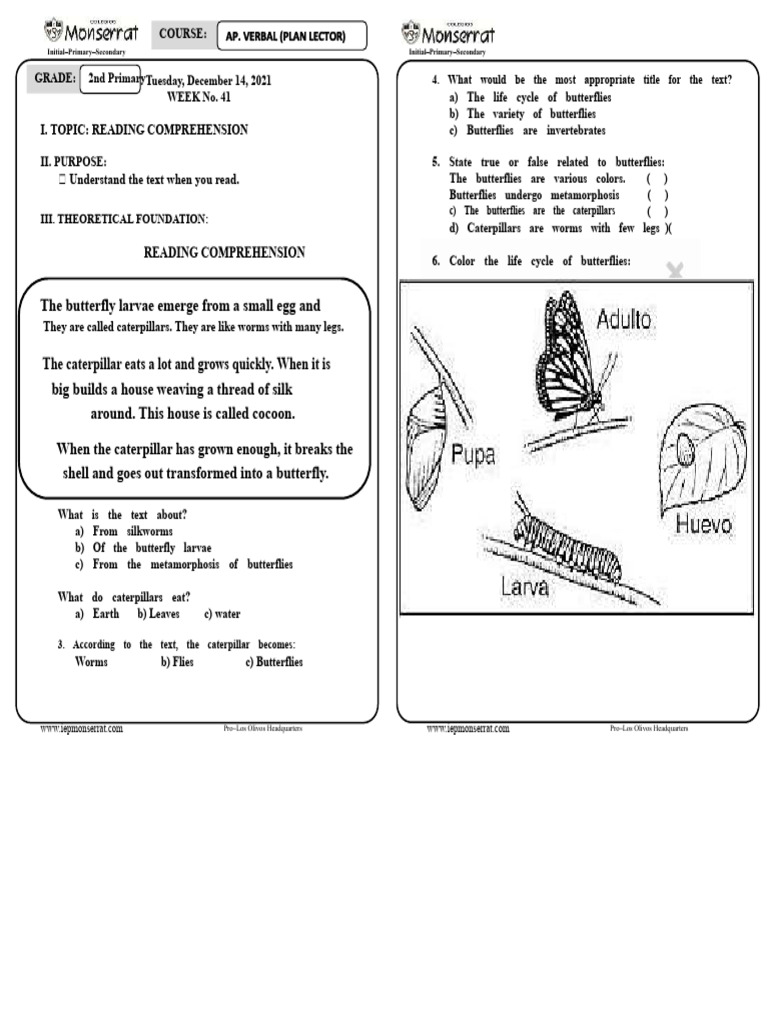 Week 41 Reading Plan 2021-1 | PDF