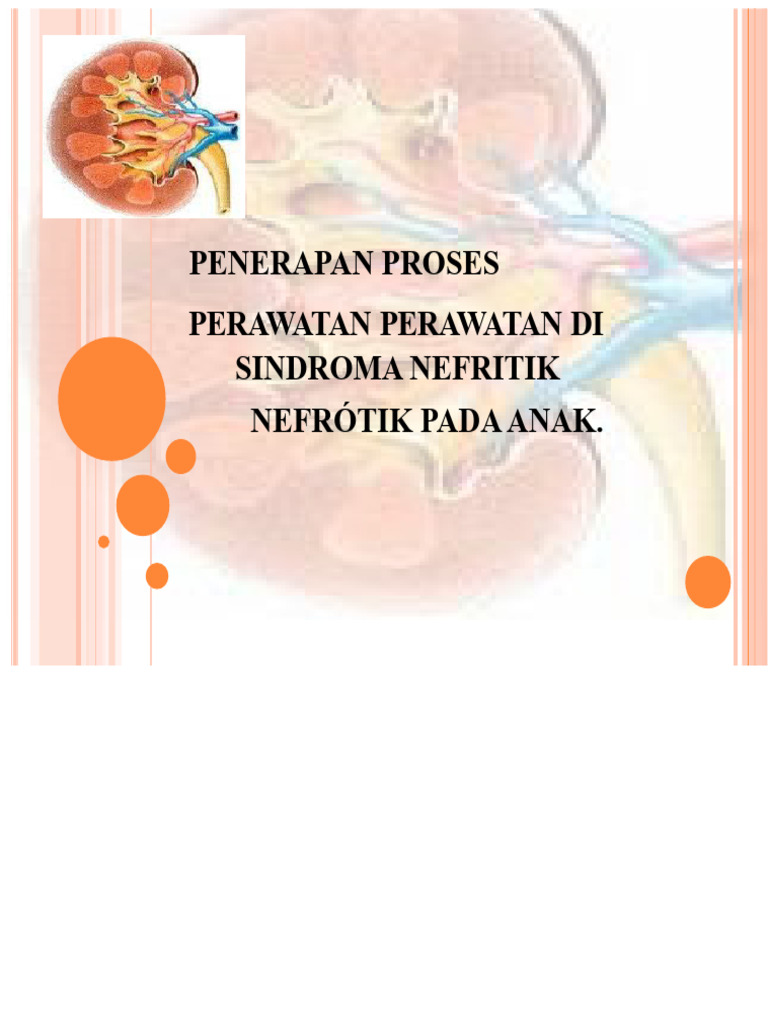 Proses Perawatan Sindrom Nefritik Anak | PDF