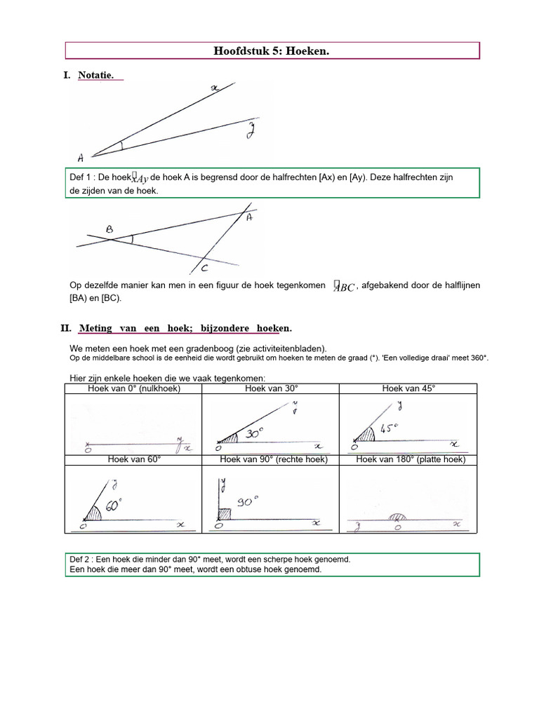 CH05 Hoeken | PDF