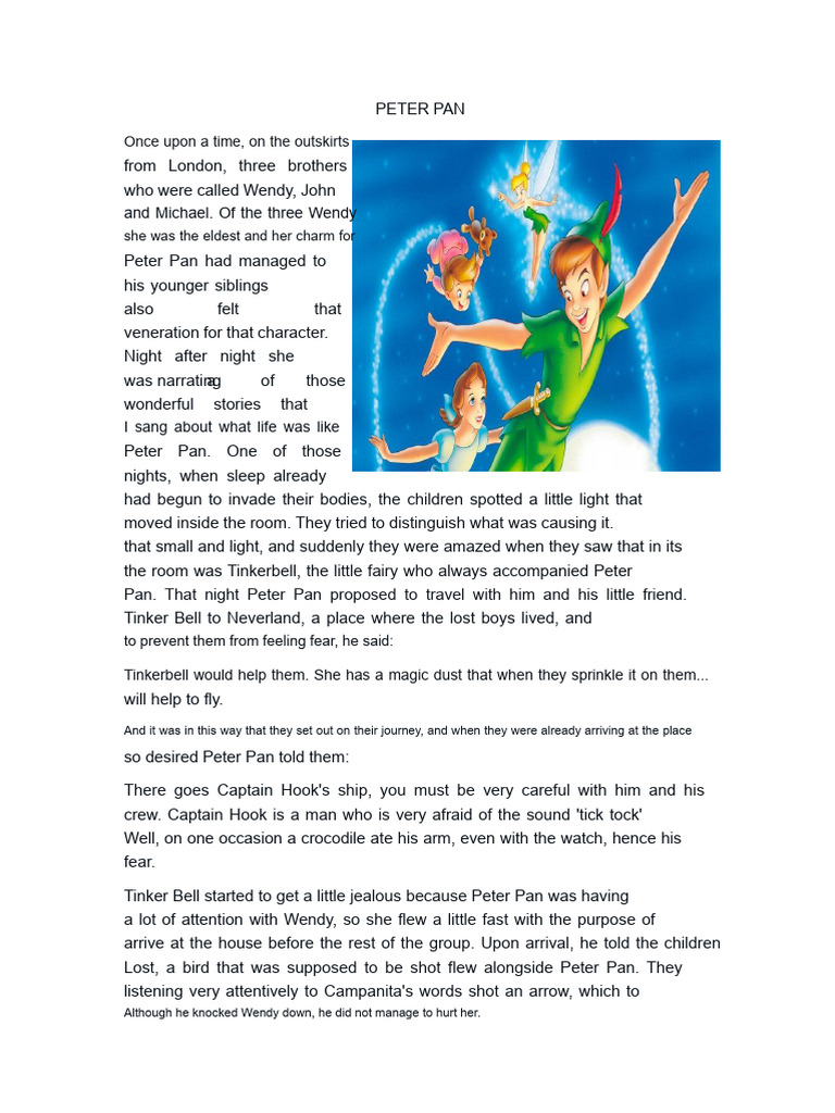 Stories | PDF | Peter Pan | Baloo