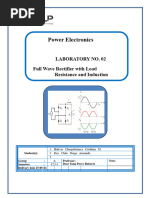 Power Electronics Formula Sheet | PDF | Rectifier | Power Electronics