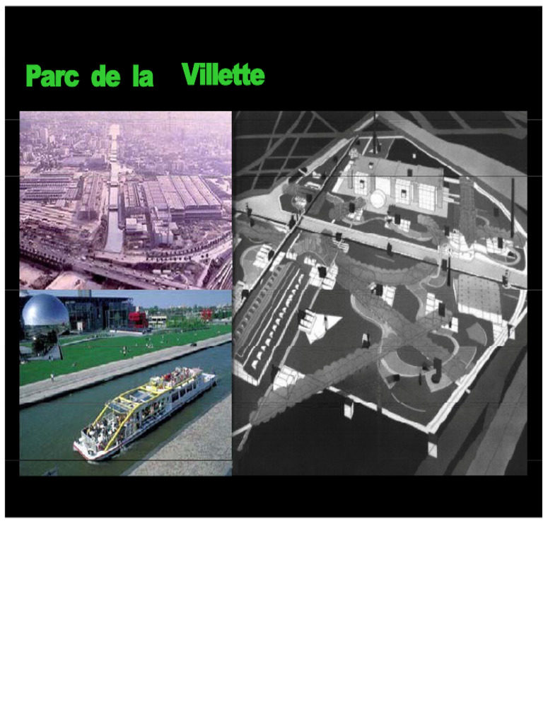 Parc de la Villette : Architecture et Culture | PDF | Parcs
