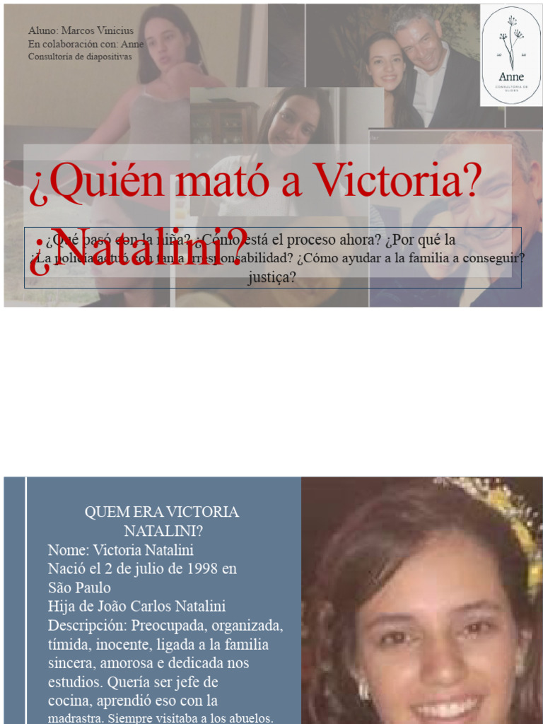 Justicia para Victoria Natalini: Caso Abierto | PDF