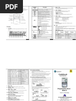 Inhemeter Codes and Functions Guide | PDF | Electric Power | Electricity