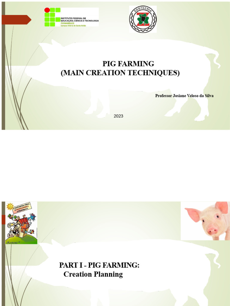 Pig Farming Unit II Breeding Planning | PDF | Pig