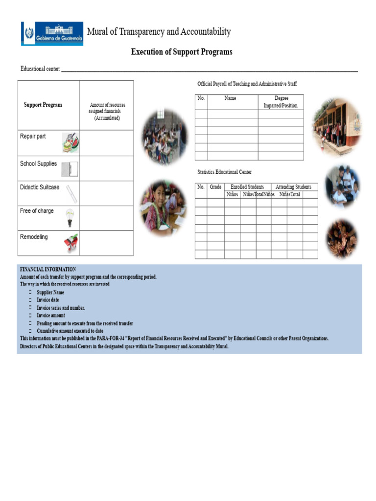 Transparency and Accountability Mural | PDF