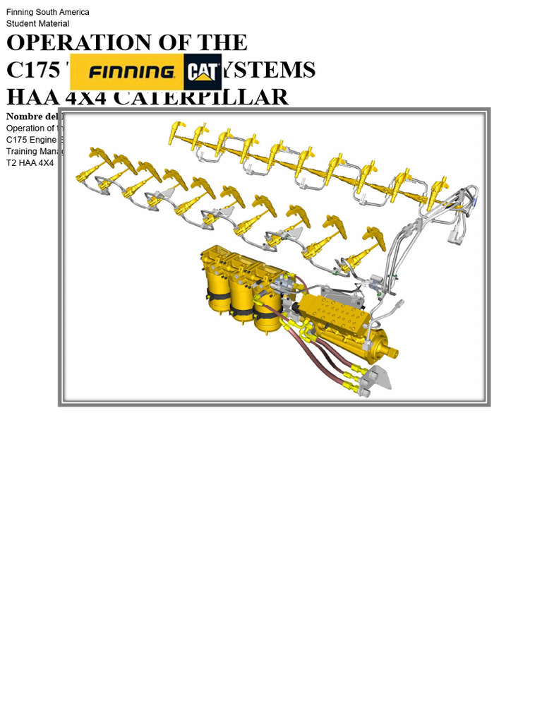 Operation C175 T2 HAA 4X4 | PDF | Turbocharger | Pump