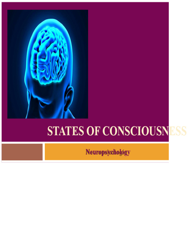 Understanding States of Consciousness | PDF | Consciousness | Coma