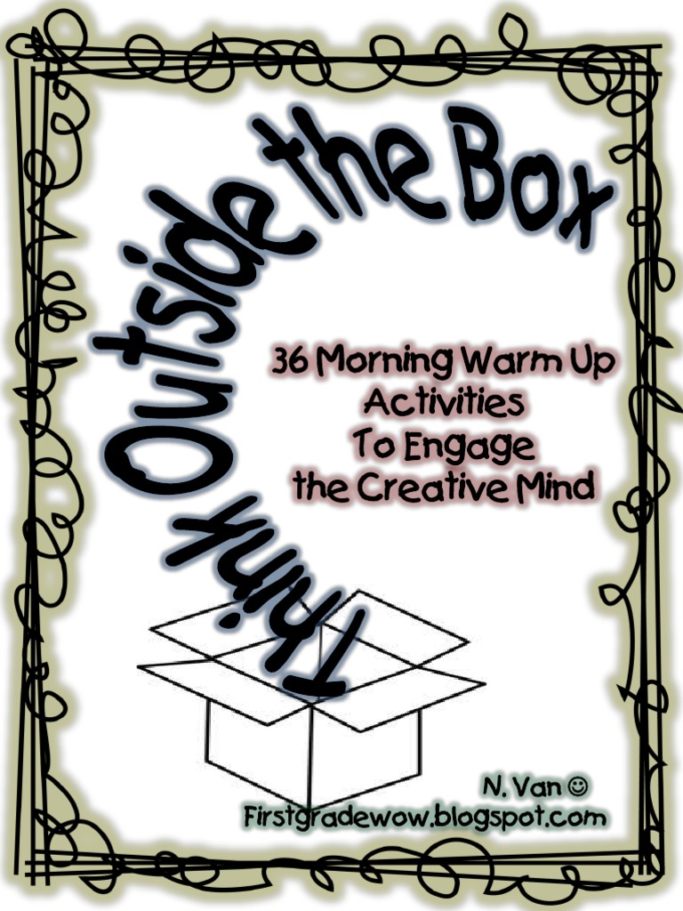 Think Outside The Box Thursday | PDF | Self-Improvement