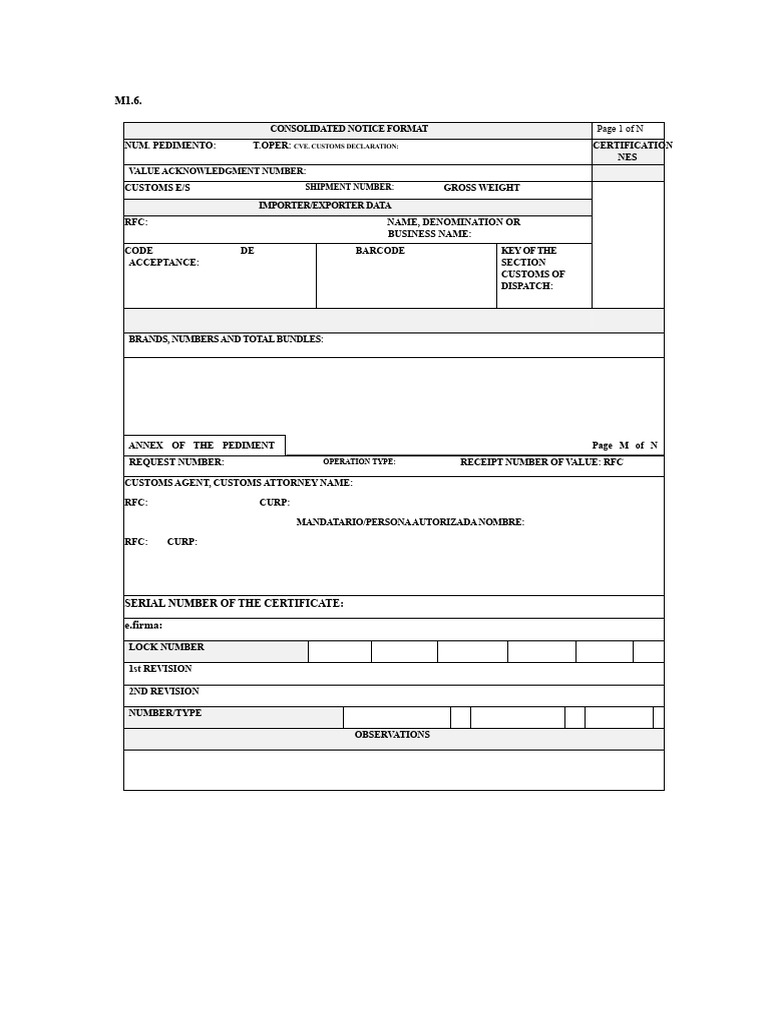 Consolidated Request | PDF