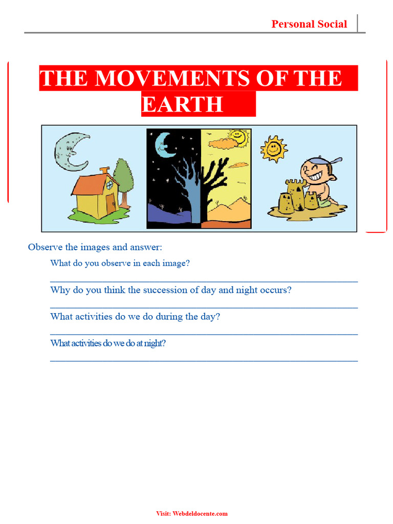 The Movements of the Earth | PDF | Rotation | Earth