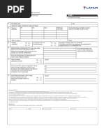 MEDIF Form for Emirates Travel | PDF | Flight Attendant | Medical Diagnosis
