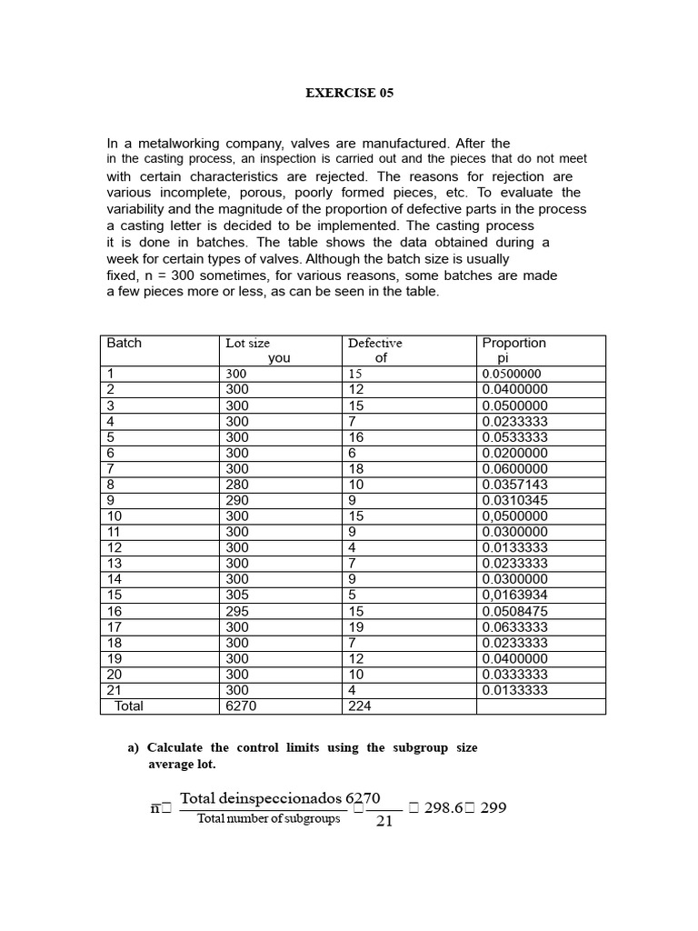 EXERCISES. CHAPTER 8 | PDF | Sampling (Statistics) | Average