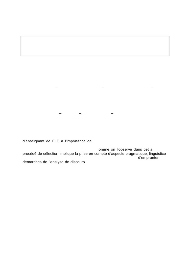 Formation à l'utilisation de documents authentiques en FLE | PDF | Sol ...