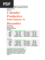 Crop Calendar for Punjab, Pakistan | PDF