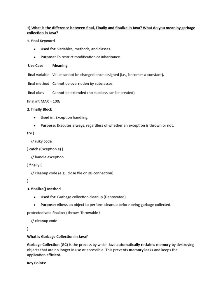 Oops Ca3 Answer | PDF | Method (Computer Programming) | Class (Computer ...