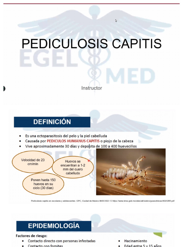 Pediculosis Capitis | PDF