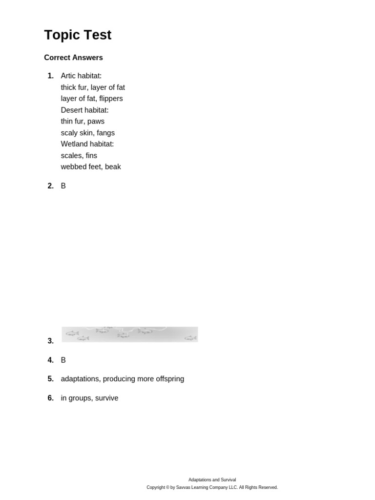 Els19 Na 03 t6 Topic Test Ak | PDF