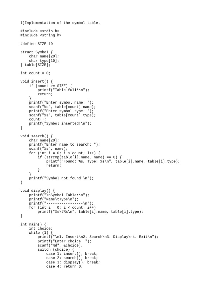 New CD Lab Manual | PDF | Formalism (Deductive) | Computer Programming