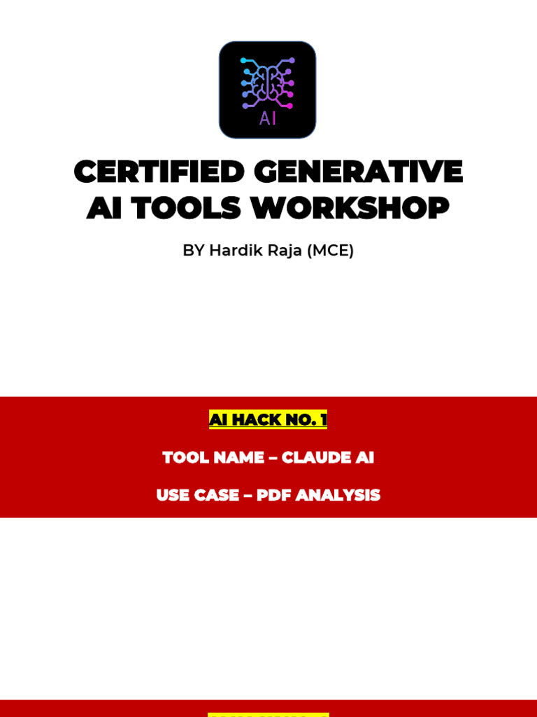Top 10 AI Tools for Various Use Cases | PDF