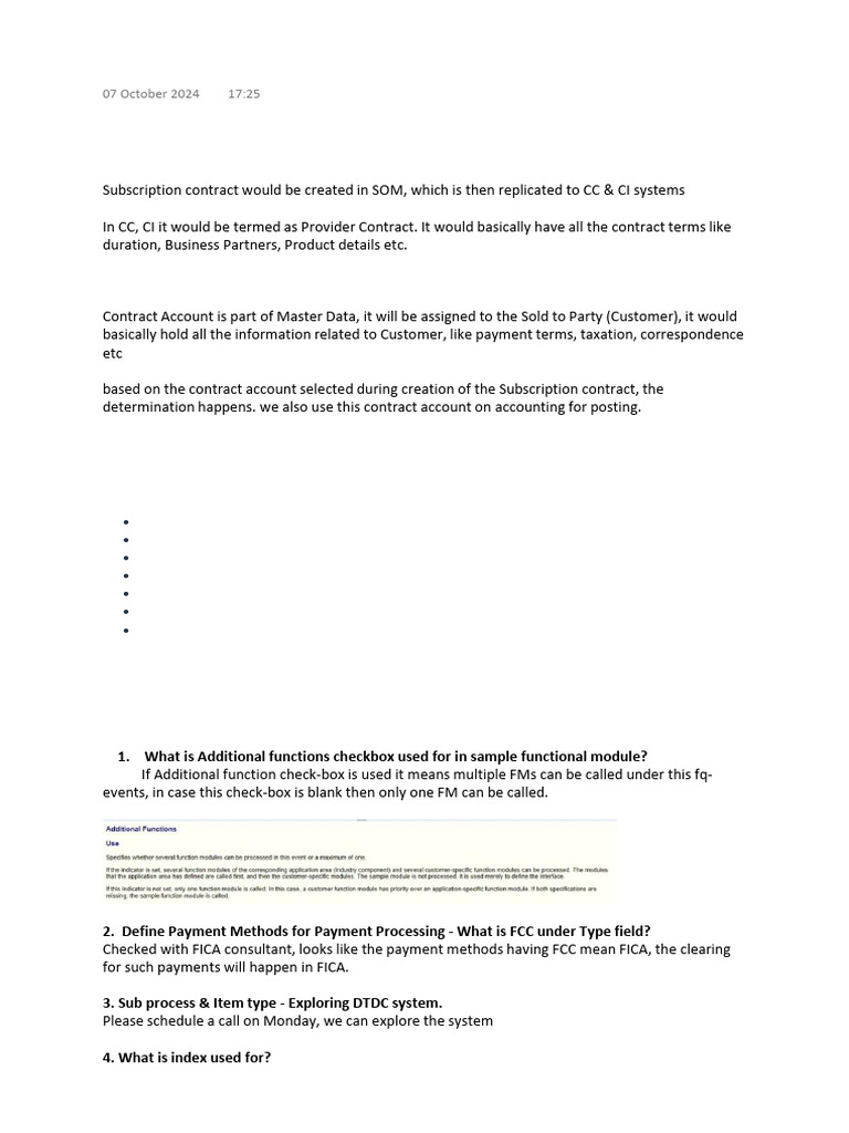 CI Configuration Notes | PDF | Accounts Payable | Invoice