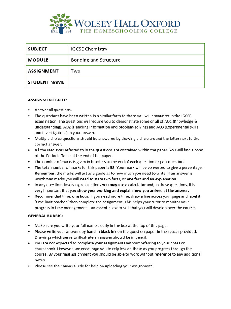 [A02] IG Chemistry | PDF | Chemical Compounds | Ion