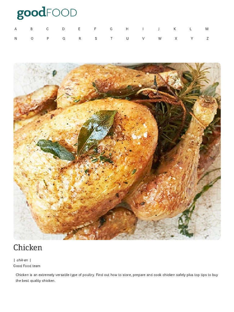 Chicken Cgji | PDF