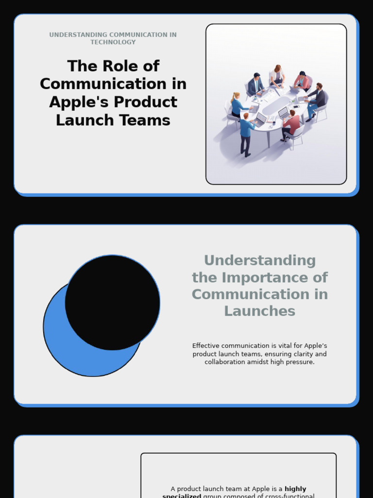 Presentation - The Role of Communication in Apple's Product Launch ...