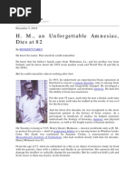 50 First Dates | PDF | Memory | Amnesia