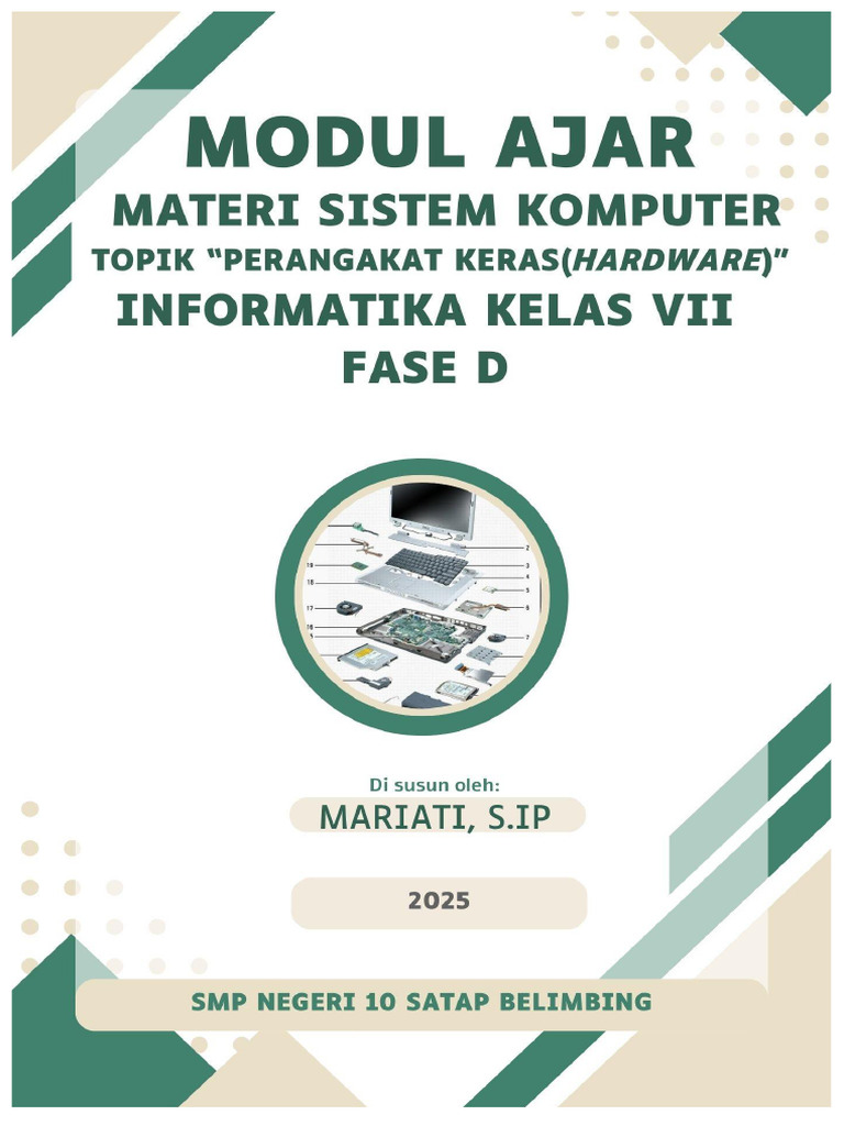 Modul Ajar Informatika Kelas VII | PDF