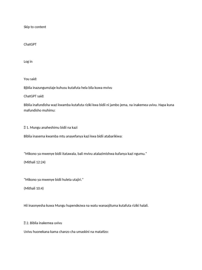 Vita Juu Ya Uvivu | PDF
