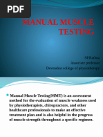 Manual Muscle Test Grading Guide | PDF | Diseases And Disorders ...