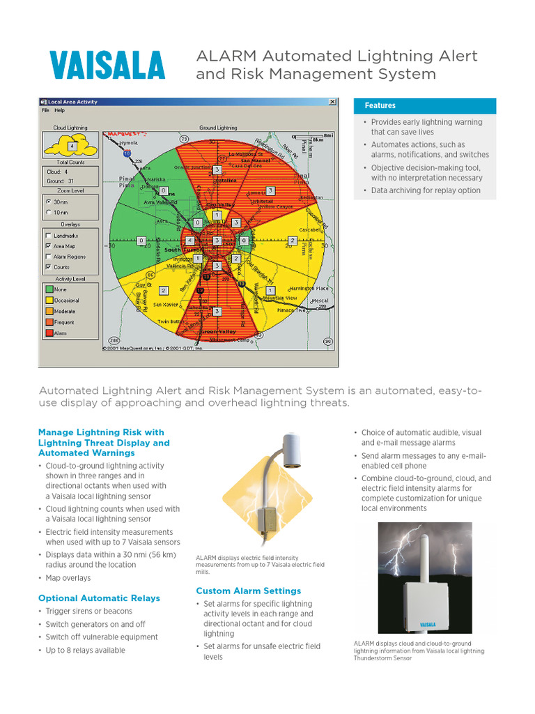 Alarm Datasheet B210321en H | PDF | Lightning | Computer Monitor