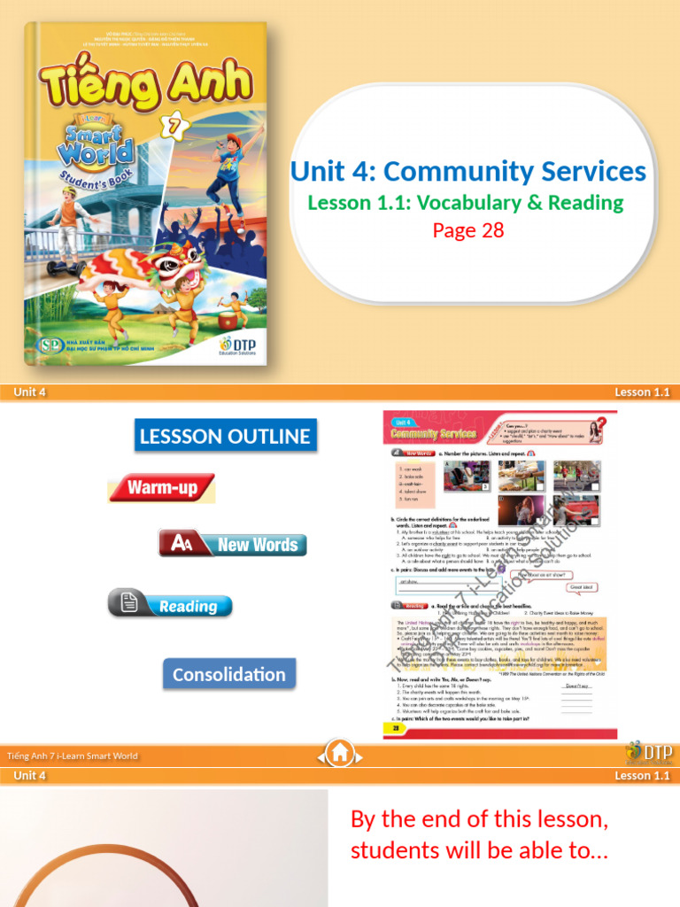 Unit 4 Lesson 1.1 - Vocab & Reading | PDF | Stuffed Toys