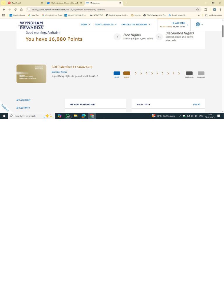 Gold Member of Wyndham | PDF