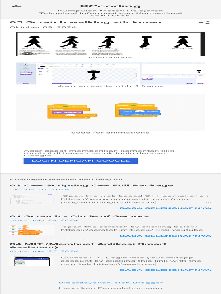 05 Scratch Walking Stickman | PDF