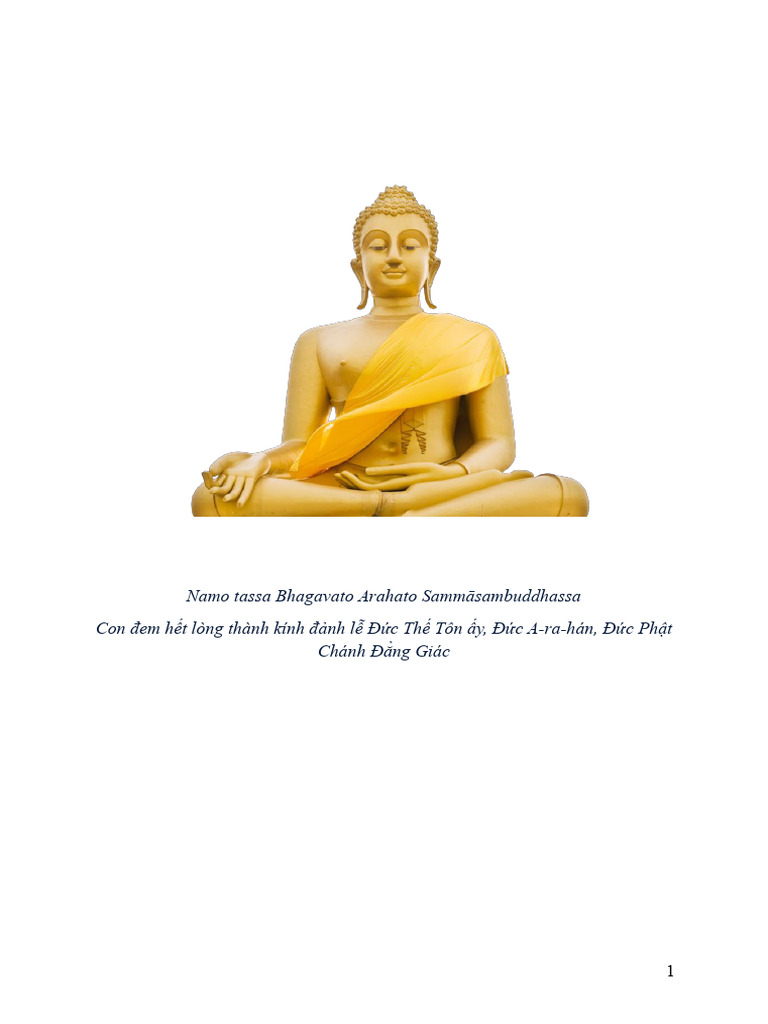 Vietnamese Dhamma School Grade 1 | PDF