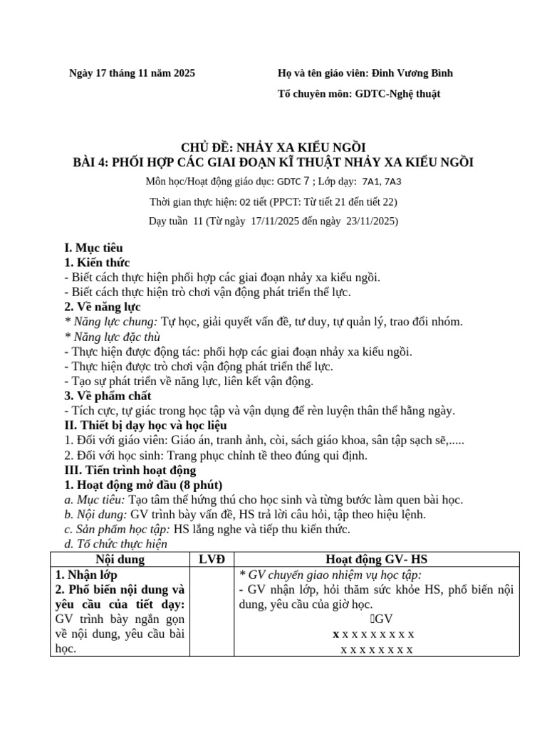 GA7. Chủ Đê 2.Tuần 11 | PDF