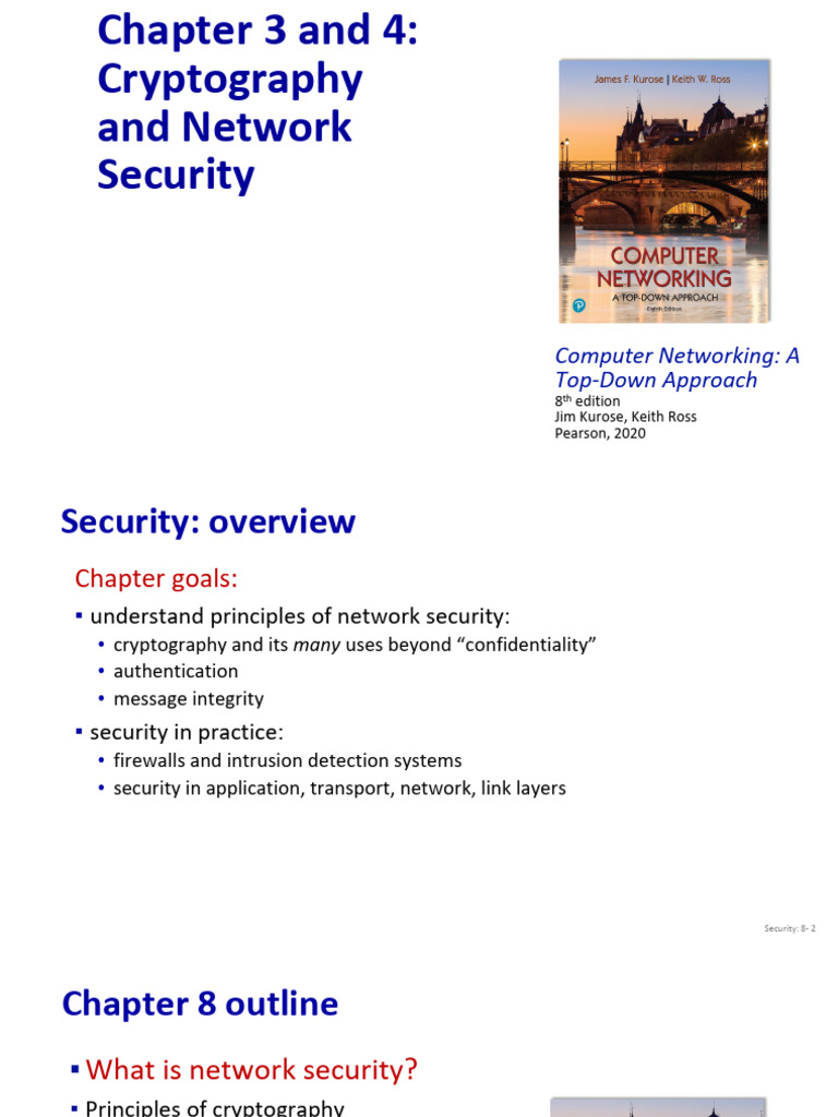 Cryptography & NetworkSecurity | PDF | Encryption | Key (Cryptography)