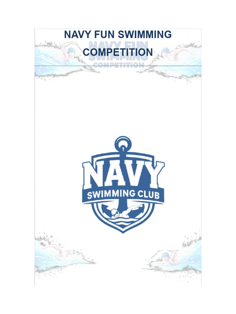 Proposal Navy Fun Swimming Competition | PDF