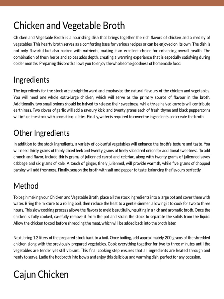 Coaching Cookbook | PDF | Curry | Chicken Soup