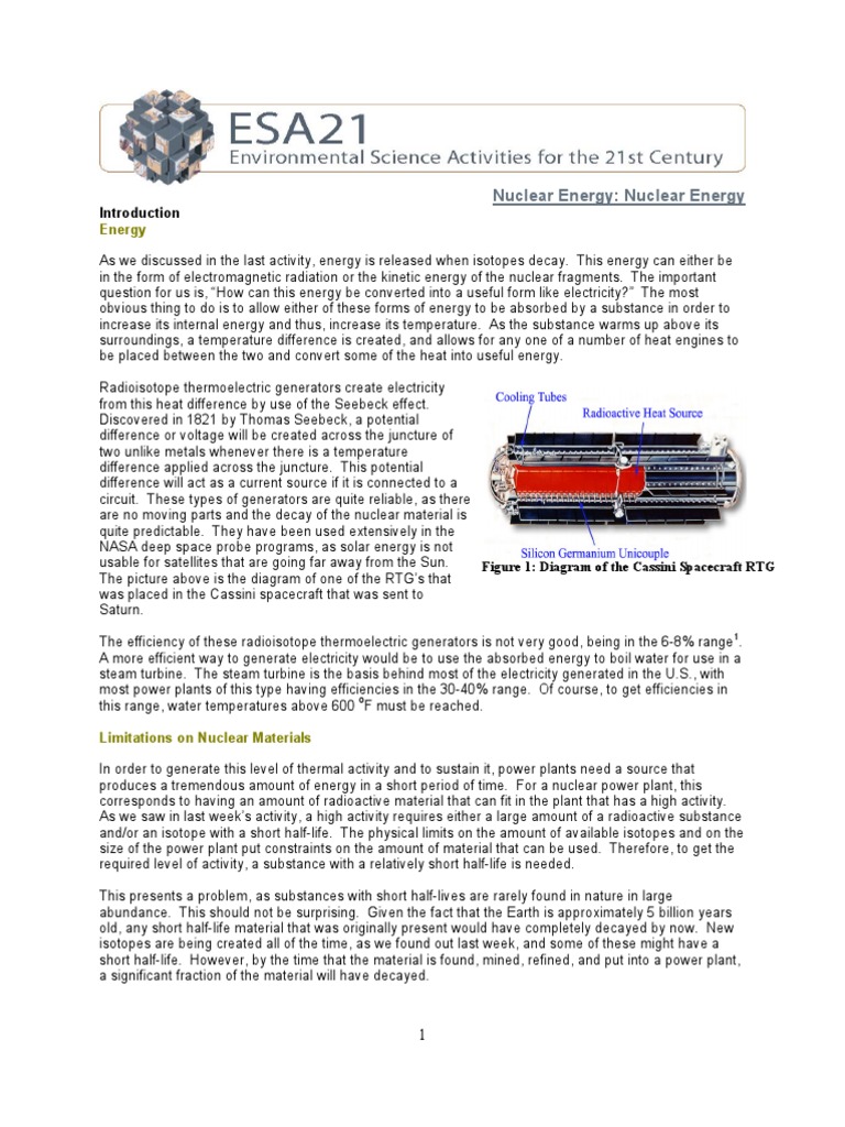 Nuke Energy Activity | PDF | Nuclear Reactor | Neutron