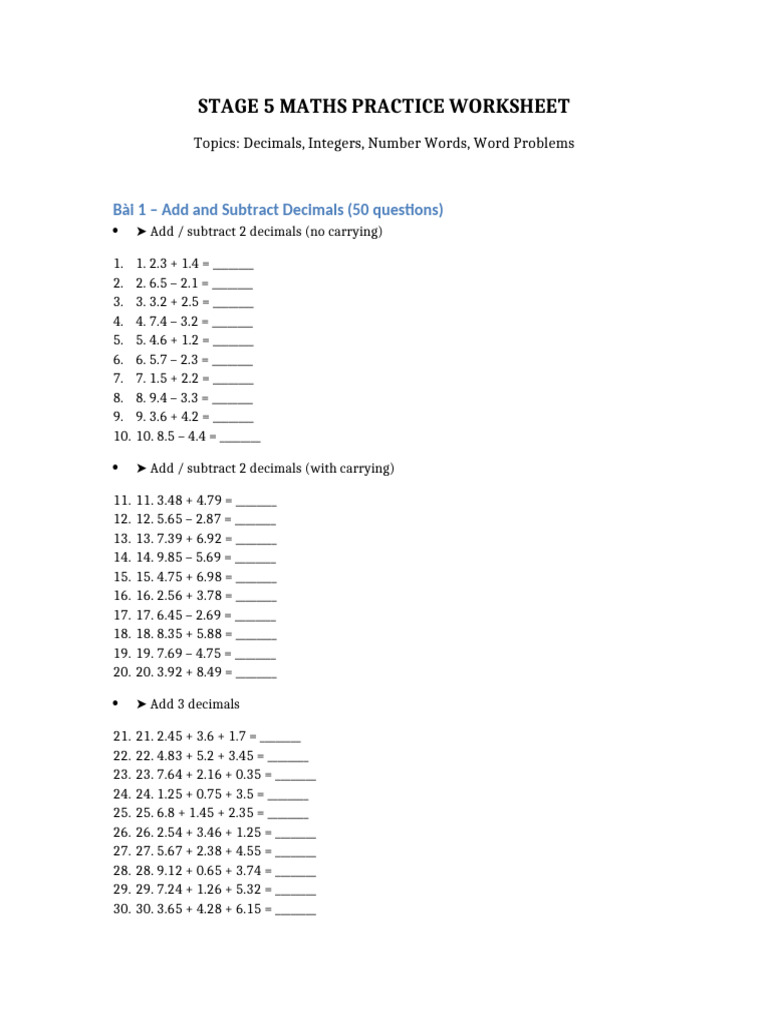 Stage5 Maths Practice Full | PDF | Chess Openings | Chess Theory