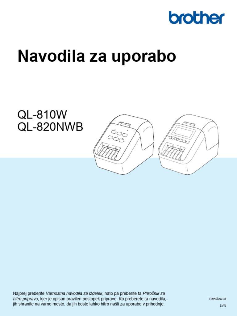 ql-810w 820nwb SVN Ug 05 | PDF
